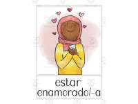 Spanish: Valentine's Day Flash Cards by Teach Simple