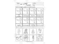 Spanish: Vocabulary Practice Sheet | Christmas Cut and Paste by Teach ...