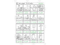Spanish: Vocabulary Practice Sheet | In The Ranch Cut and Paste by ...
