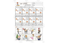 Spanish: Vocabulary Practice Sheet | Professions Cut and Paste by Teach ...