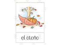 Spanish: Weather Flash Cards by Teach Simple