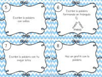 Spanish: Word Work Spelling by Teach Simple