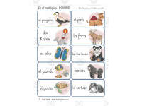 Spanish: Zoo Animals Domino Game | Vocabulary Practice Activity by ...