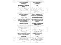 Speed Quizzing – Motion Unit by Teach Simple