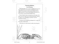 SPIDERS ARE ARACHNIDS Gr. 3-4 by Teach Simple