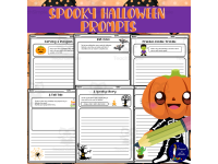 Spooky Halloween Prompts by Teach Simple