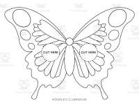 Spring Butterfly Mask Arts and Craft by Teach Simple