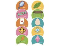 Spring Themed Shapes in Real Life by Teach Simple