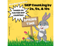 Spring Time Skip Counting Activity Pack by Teach Simple