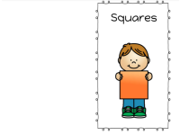 Square Shape Packet Printable Activity Book by Teach Simple