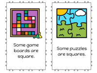 Square Shape Packet Printable Activity Book by Teach Simple