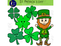 St. Patrick's Day Clips by Teach Simple