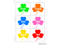 St. Patrick's Day Color Match Shamrock color recognition by Teach Simple