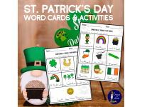 St. Patrick's Day Word Cards & Activities by Teach Simple