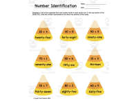 Standard and Expanded Form Worksheets - Candy Corn Theme by Teach Simple