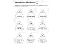 Standard and Expanded Form Worksheets - Candy Corn Theme by Teach Simple