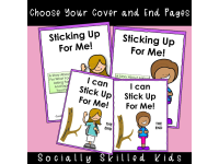 Sticking Up For Me, Social Skills Story and Activities, Featuring Girls ...