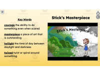 Stick's Masterpiece: A Micro-Learning Deck | Reading Activities by ...