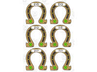 St.Patrick's Day Horseshoe Addition and Subtraction Equation Activity ...