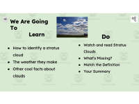 Stratus Clouds | Interactive Science Lesson | Micro-Learning Deck by ...
