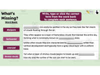 Stratus Clouds | Interactive Science Lesson | Micro-Learning Deck by ...