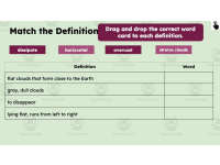 Stratus Clouds | Interactive Science Lesson | Micro-Learning Deck by ...