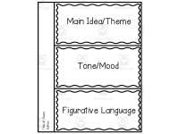 Summary Cut and Fold Templates by Teach Simple