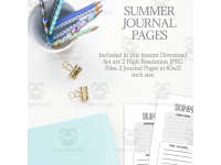 Summer Journal Pages, End of Year Craft, Take Home Writing Activity for ...