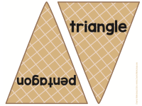 Summer Shapes Ice Cream Match by Teach Simple