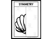 Symmetrical Sea Creatures | Art Worksheets for Kids by Teach Simple