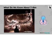 T-rex | Interactive Science Lesson | Micro-Learning Deck by Teach Simple
