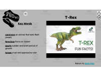 T-rex | Interactive Science Lesson | Micro-Learning Deck by Teach Simple