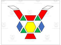 Tangram Tile Activity by Teach Simple