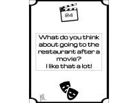 Task Cards: Movies Vocabulary - ESL Speaking Questions by Teach Simple