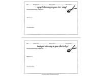 Teacher Positive Feedback Forms Sushi Theme by Teach Simple
