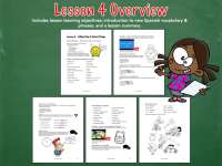 Telling Time & School Things - Lesson 4 (COMPLETE SPANISH LESSON!) by ...