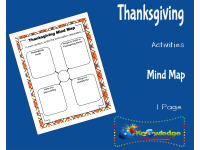 Thanksgiving Activities: Mind Map by Teach Simple