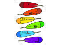 Thanksgiving Blended Word Family Game by Teach Simple