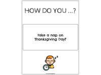 Thanksgiving Conversation Cards by Teach Simple