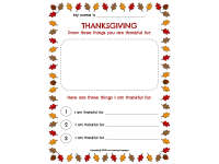 Thanksgiving Writing Worksheets by Teach Simple