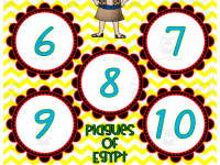 The 10 Plagues of Egypt Cards + Sequence Mat (Color Version) by Teach ...