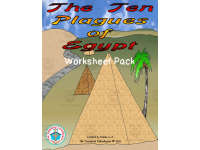 The 10 Plagues of Egypt Worksheet Pack by Teach Simple