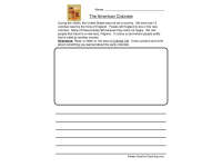 The American Colonies Worksheet by Teach Simple