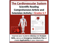 The Cardiovascular System Reading Comprehension Article by Teach Simple