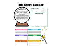 The Character Builder & Story Builder Activity by Teach Simple