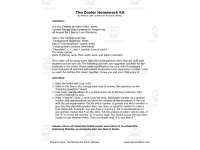 The Cooler Homework Kit by Teach Simple