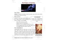 The Dangers of Smoking Reading Comprehension Article by Teach Simple