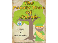 The Family Tree of Jacob Chart + Worksheet by Teach Simple