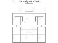 The Family Tree of Jacob Chart + Worksheet by Teach Simple