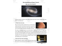 The Limitations of Space Travel - Digital Science Reading Article ...